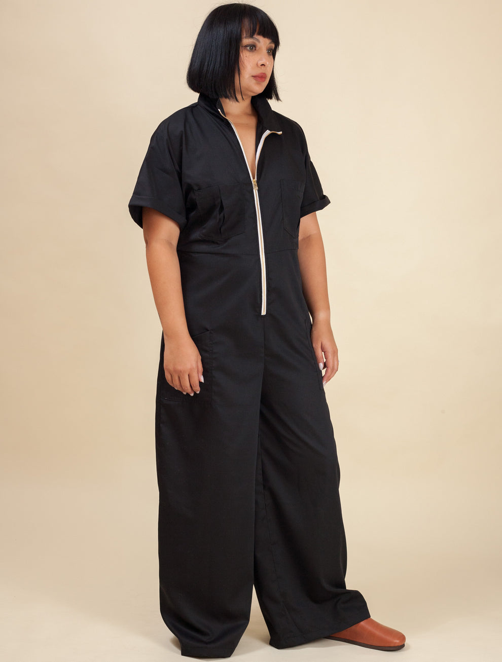 Aviation Jumpsuit (Black) – Research Unit
