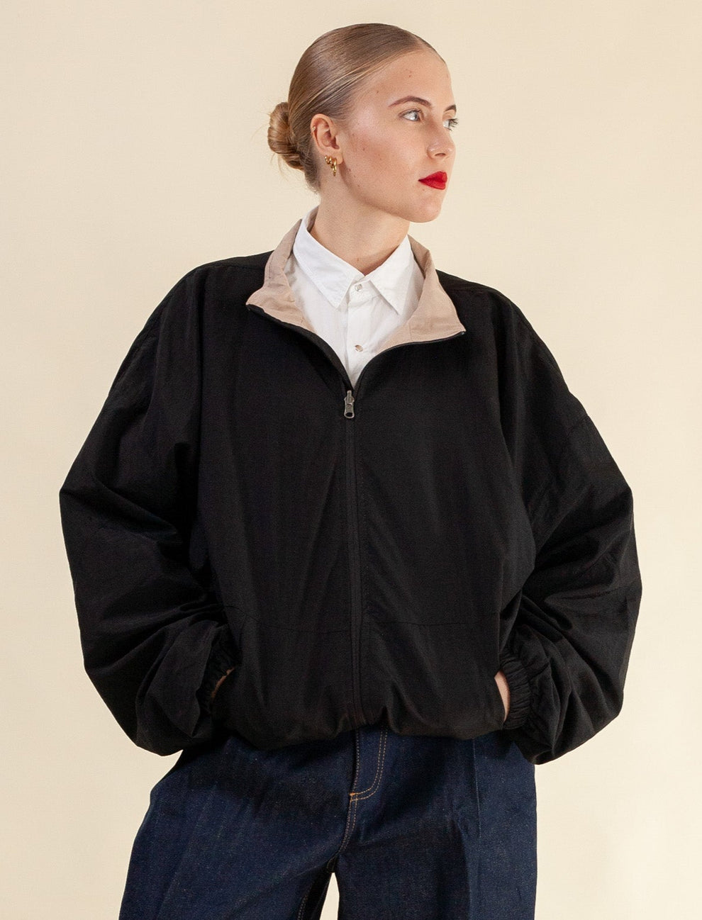 Oversized Reversible Jacket (Top Deck) – Research Unit